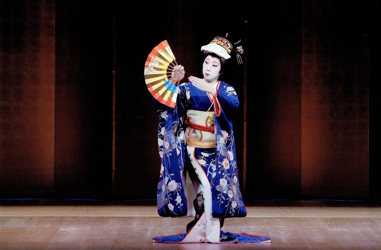舞台写真日本舞踊上方舞山村流 山村若愛之